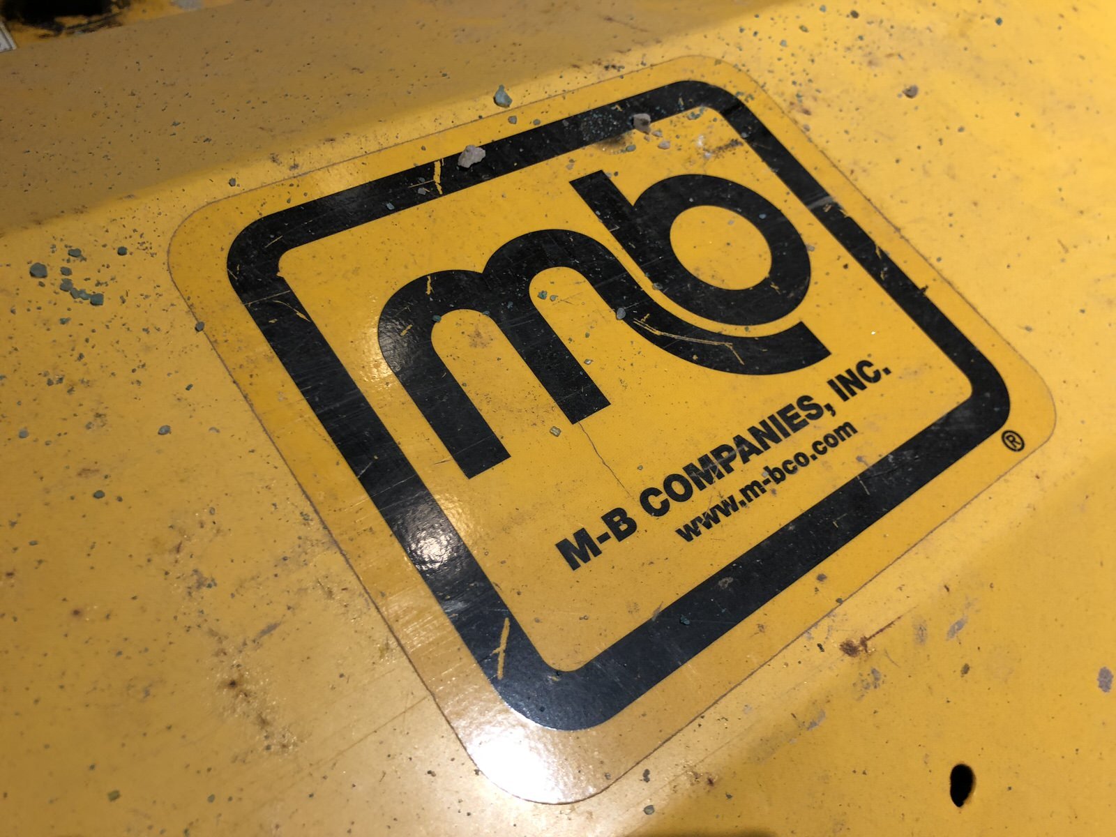 MB Companies Walk Behind Sweeper Broom 48" | eBay