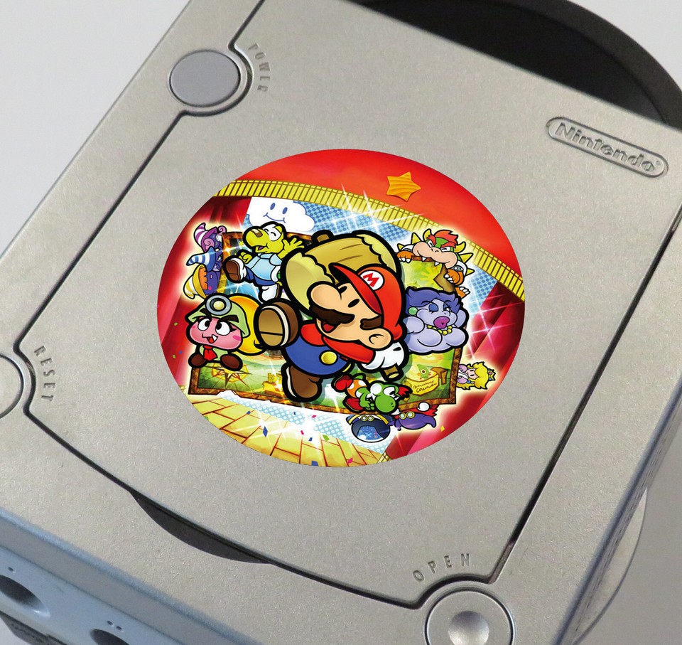 Custom Nintendo GameCube Console Jewel Stickers - 100+ Designs - You ...