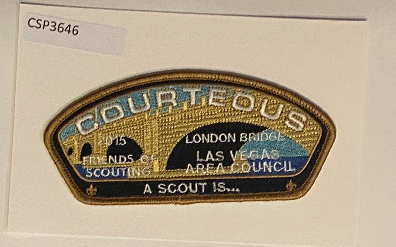 Boy Scout Las Vegas Area Council 2015 Courteous FOS CSP | eBay
