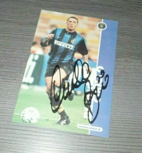 Bruno Cirillo *Italy, Inter Milan*, original signed Card 10x15 cm (MI ...