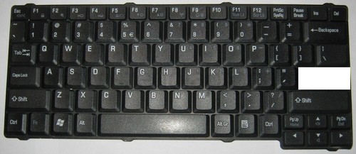 TO6 Key for keyboard Toshiba Satellite L10 L15 L20 L25 L30 L35 L100 ...