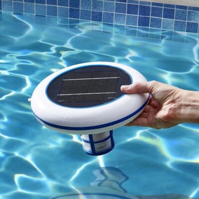 solar powered pool ionizer | eBay