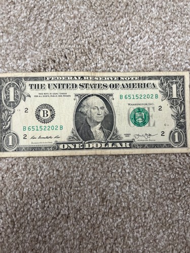 2013 B Series FRN One Dollar Bill DFW | eBay