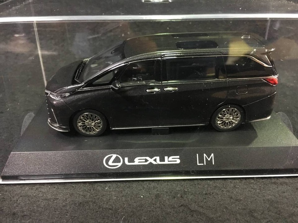 Kyosho 1/43 Lexus LM 500h Graphite Black Glass Flake Model Car New ...