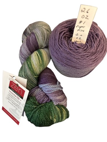 Zen Yarn Garden Serenity Silk + : Merino, 15% Cashmere, 10% Silk + Bonus yarn | eBay