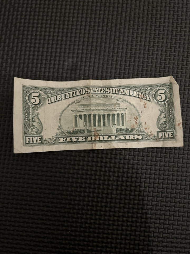 Rare Series 1995 5 Dollar bill | eBay