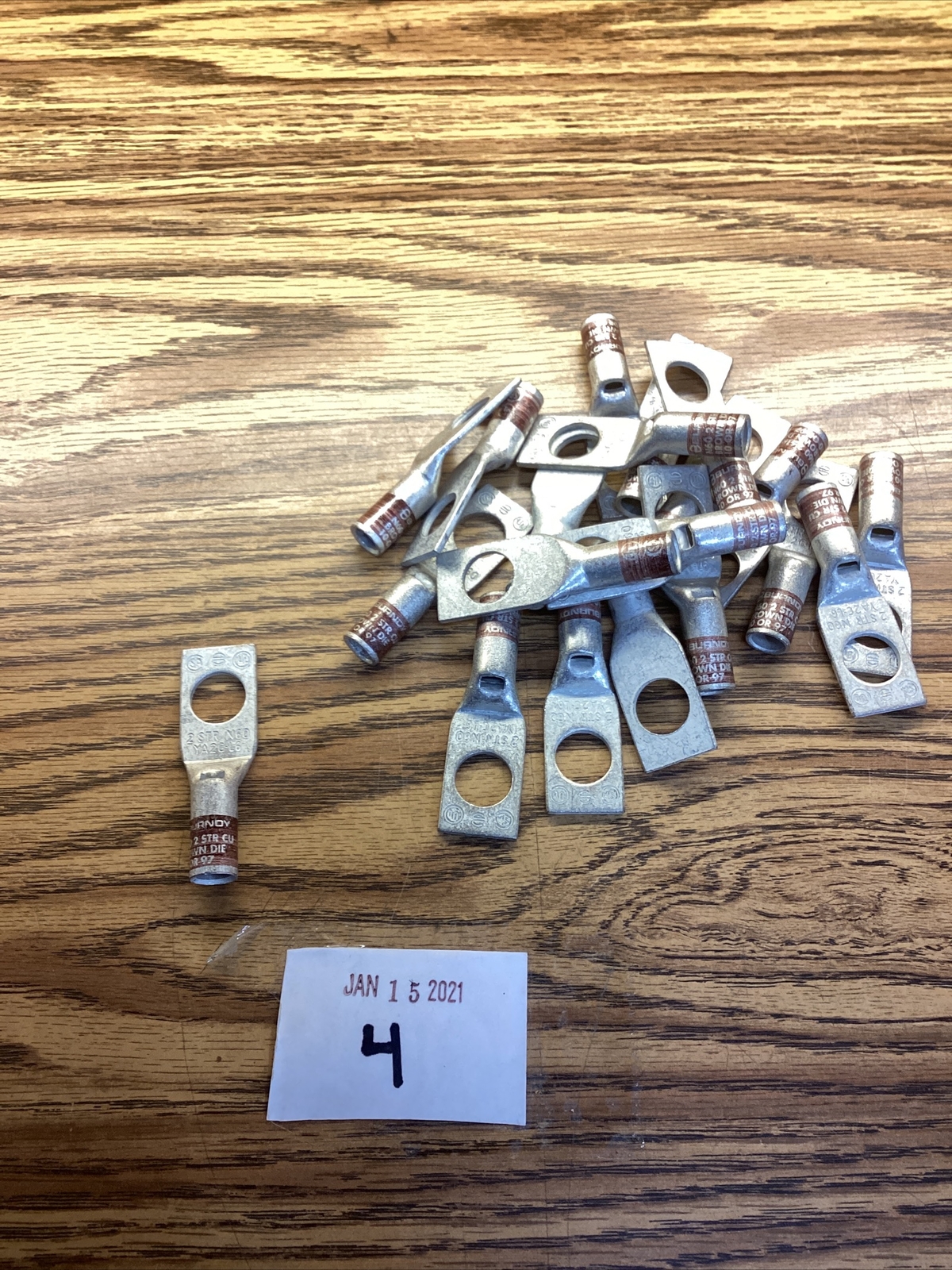 LOT OF 20 BURNDY 2STR-N60 YA2C-L6 BROWN DIE 10 OR 97 | eBay