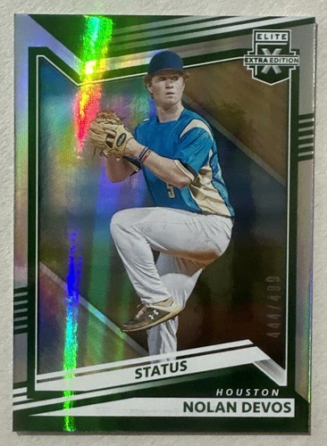 2022 Elite Extra Edition Status NOLAN DEVOS #444/499 | eBay