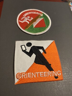 Lot Of 2 Different ORIENTEERING Iron On Patches | eBay