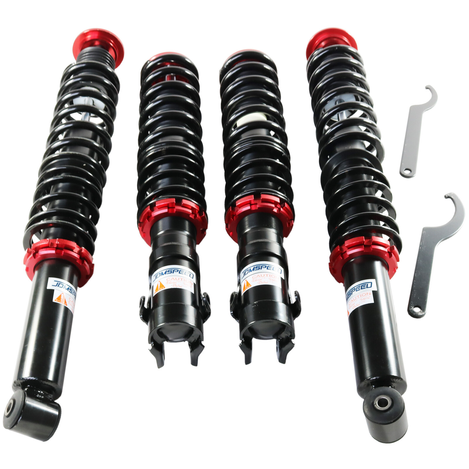 Red Coilovers Kit Coil Spring Struts Shocks For VW MK2 MK3 Cabrio ...