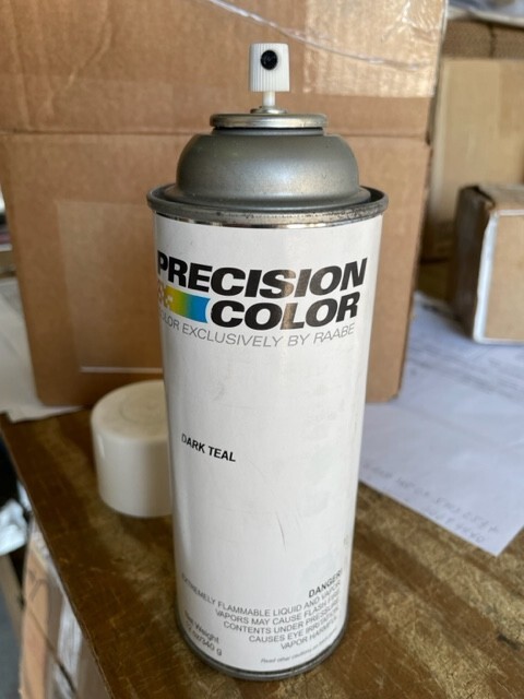 Precision Color Paint, 2200000-00, Color Dark Teal, Raabe Company | eBay