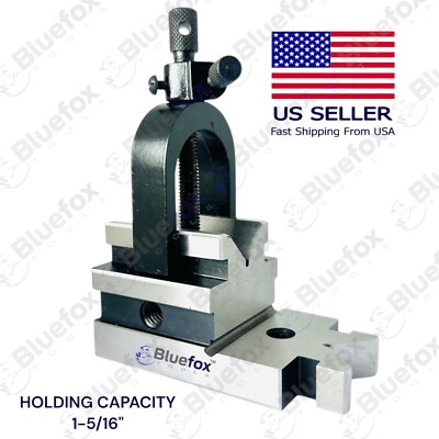 New Steel Vee V Block All Angle Toolmakers Universal & Clamp Set ...