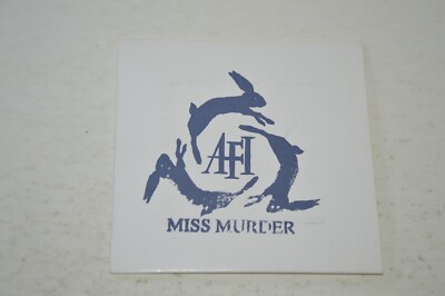 AFI Miss Murder Single Decemberunderground Cardboard Promo CD A.F.I. 6 ...