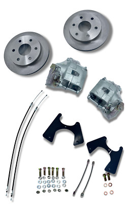 63-87 C10 Rear Disc Conversion Kit 6 Lug Rotors with e-brake | eBay