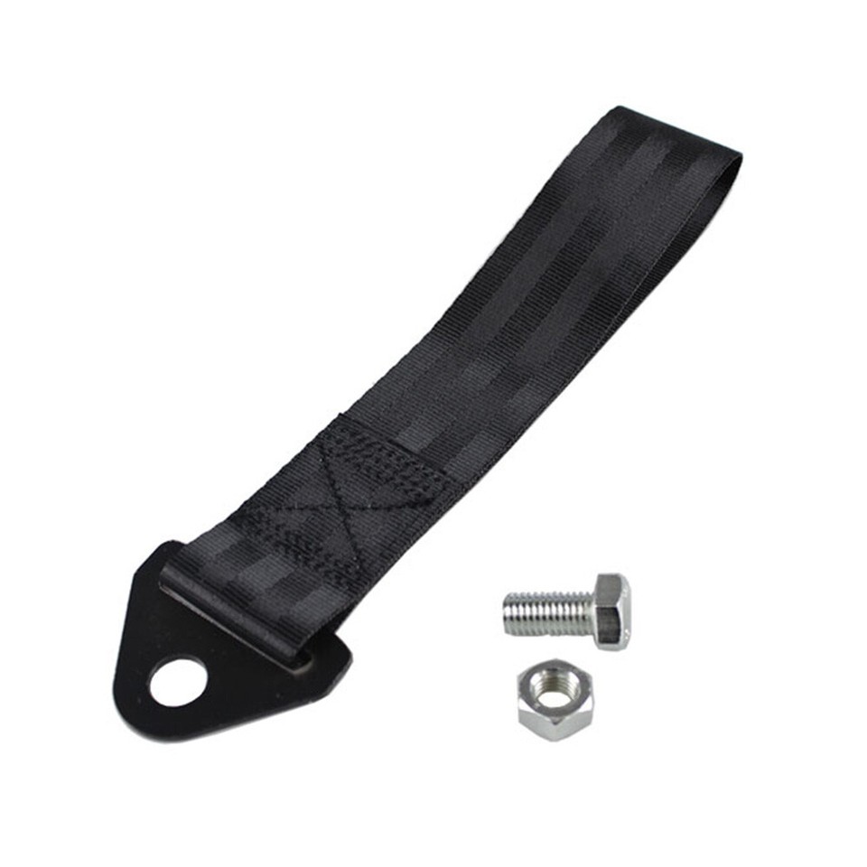 Universal JDM Racing Car Tow Strap Belt Towing Hook Rope High Strength ...