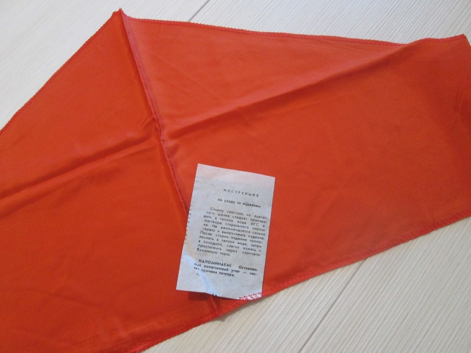 Soviet Union Pioneer scarf USSR Russia Original | eBay