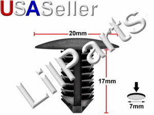VW Audi Interior Trim Panel & Cowl Cover Retainer N90-911-301 N90911301 ...