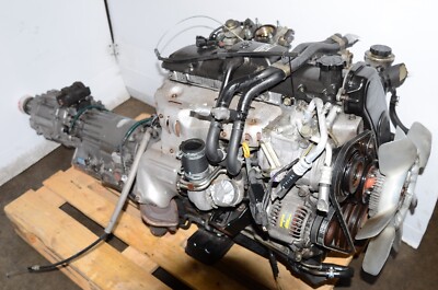 JDM TOYOTA 4RUNNER HILUX SURF HIACE 1KZ-TE TURBO DIESEL ENGINE 3.0L | eBay