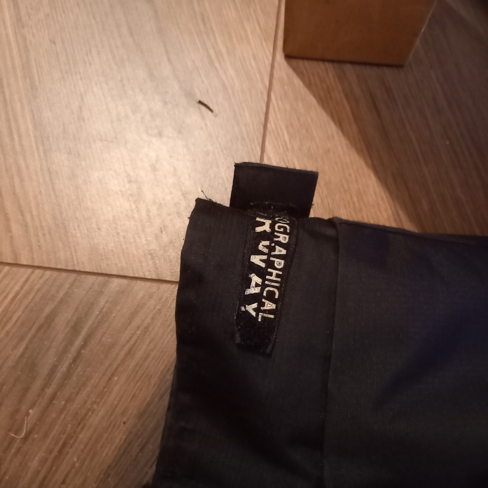 Geographical Norway winter hiking Parka jacket hood Black hiking coat ...