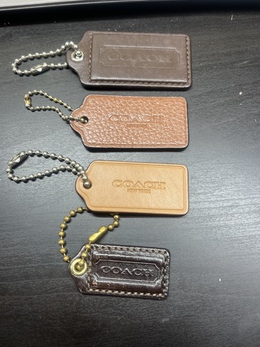 Coach Hang Tags Lot of 4 Browns | eBay