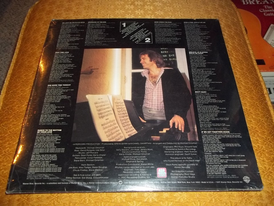 Part Time Love Kerry Chater Rare NEW Sealed LP Warner Brothers 1977 ...