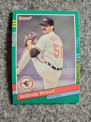 1991 Donruss - #501 Anthony Telford (RC) + 5 Random Pick Cards! | eBay
