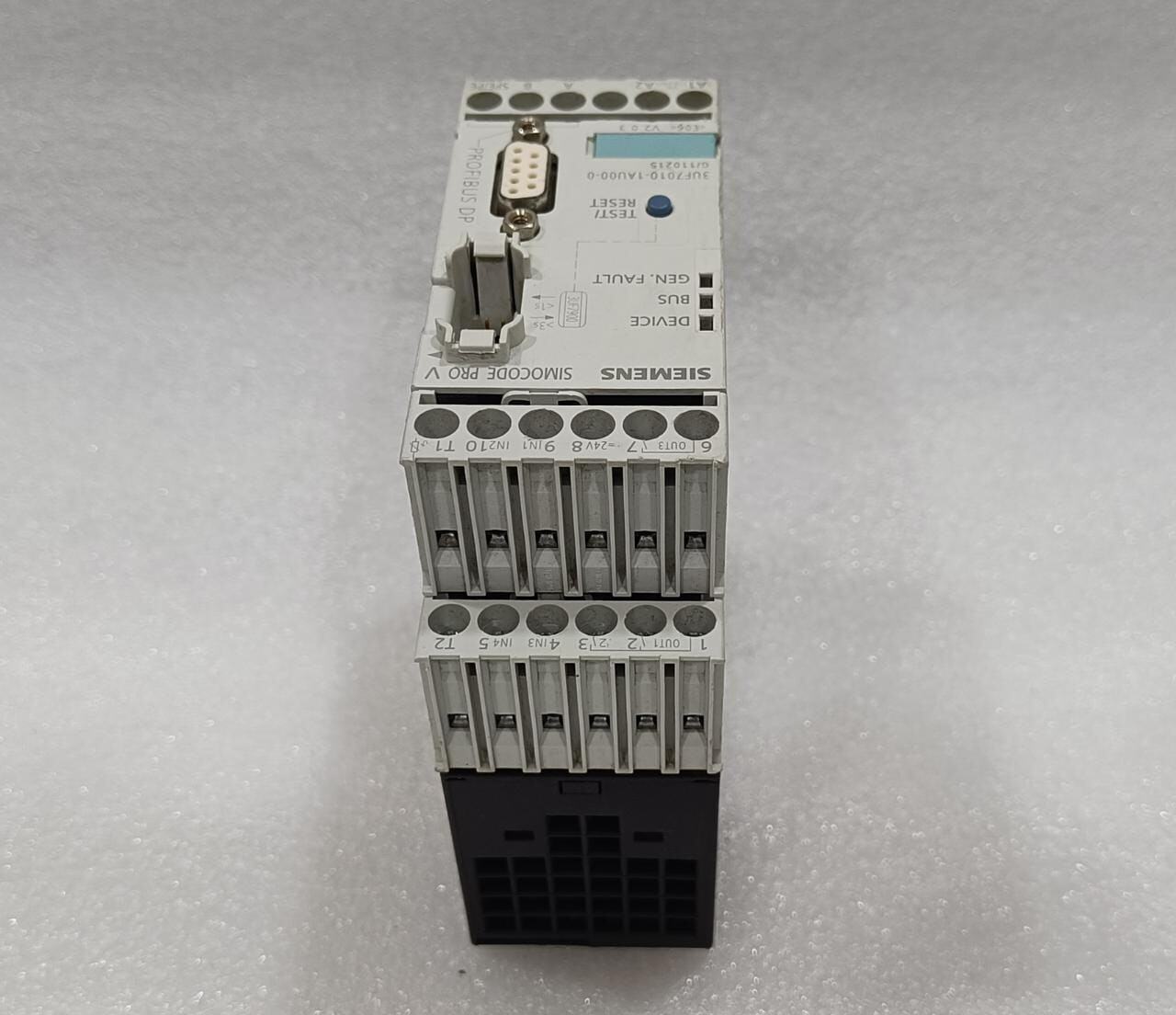 3UF7010-1AU00-0 Siemens Motor Control Relay 3UF70101AU000 SIMOCODE PRO ...