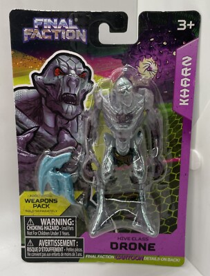 Final Faction Drone Kharn Hive Class 3-3/4" Action Figure New Factory ...