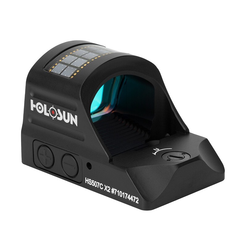 Holosun HS507C-X2 Multi-Reticle Circle Dot Open Reflex Red Sight Solar ...