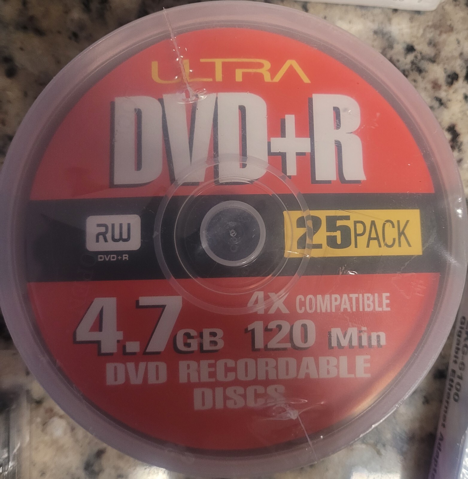 Ultra DVD+R 25 Pack Recordable | eBay