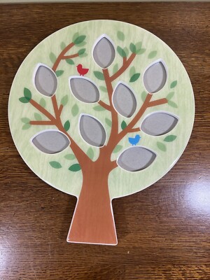 Hallmark Shutterfly FAMILY Tree Nature Picture Photo Frame Ceramic 13 ...