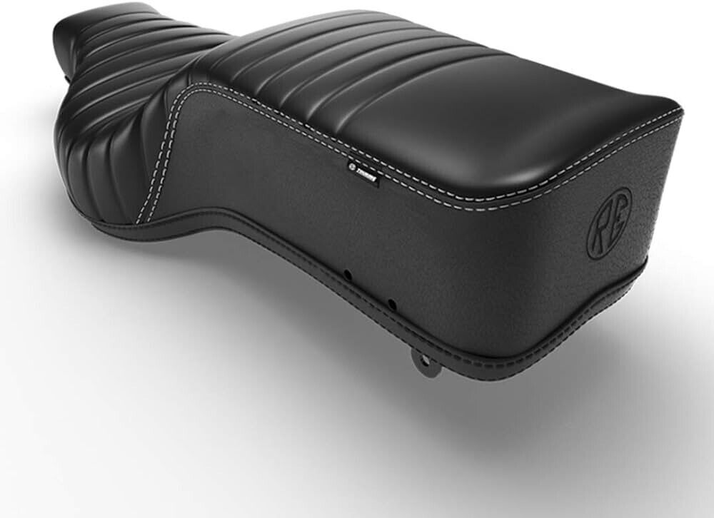 Touring Dual Seat, Black Fits Royal Enfield Bullet 350/500 & Electra ...