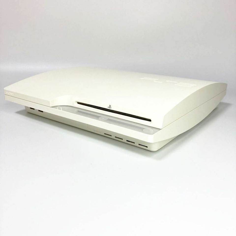 PS3 Classic White CECH 3000A 160GB Console Box Sony PlayStation 3 Slim ...