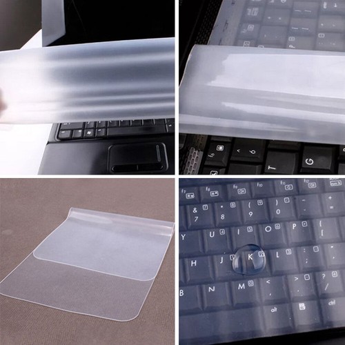 Transparent Washable Keyboard Protector Waterproof Silicone Laptop Skin ...