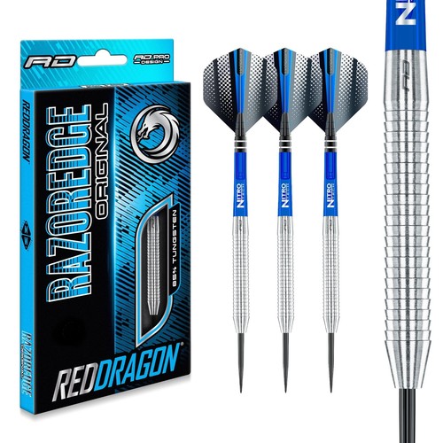 RED DRAGON Razor Edge Original 33g Tungsten Darts with Flights and ...