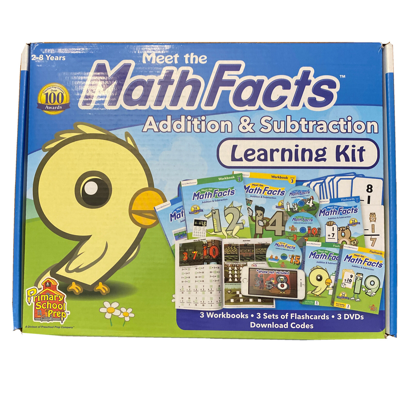 MEET THE MATH FACTS ADDITION & SUBTRACTION LEARNING KIT~Workbooks ...