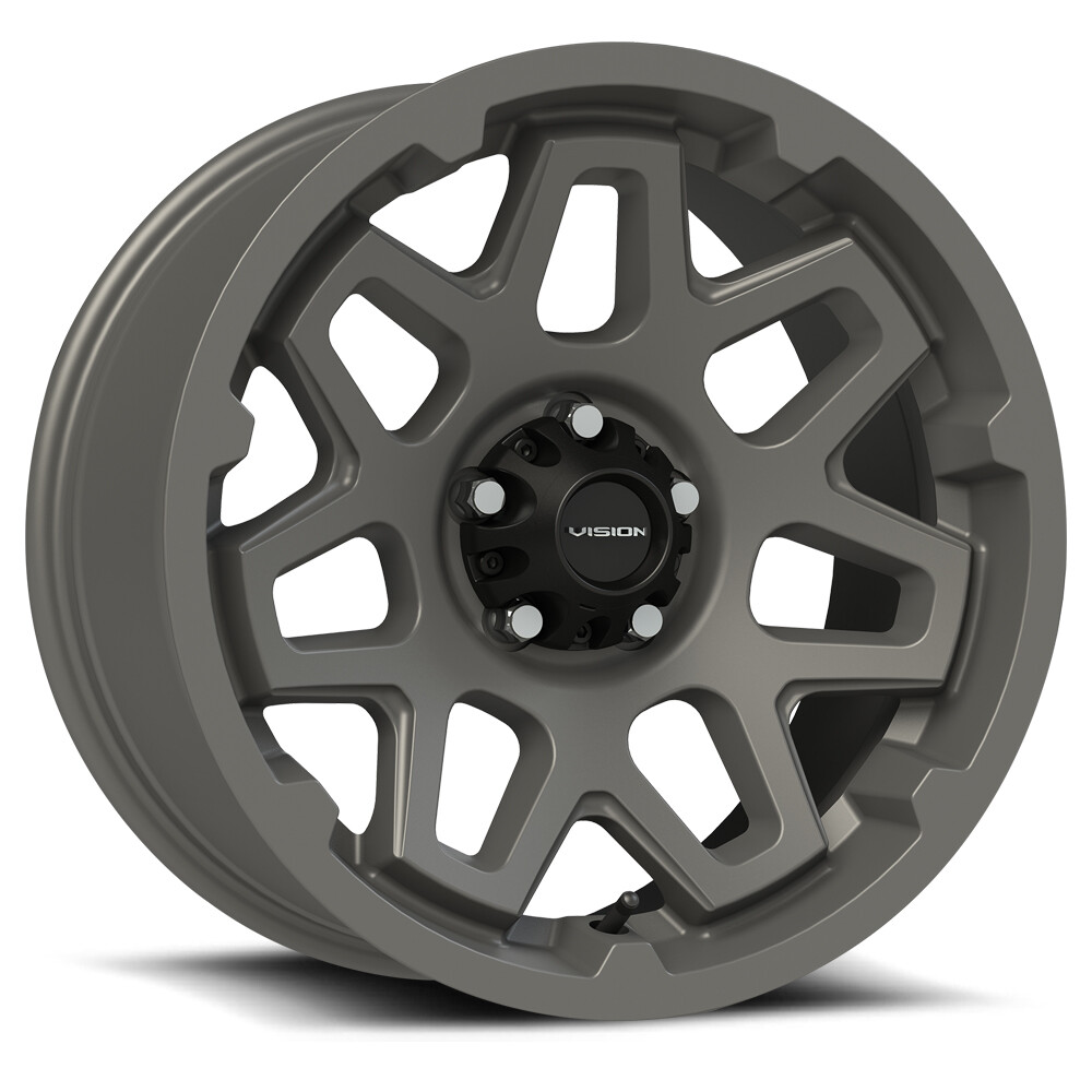 VISION 416 Se7en Trailer Rim 18X9 5X114.3 Offset 18 Satin Gray ...