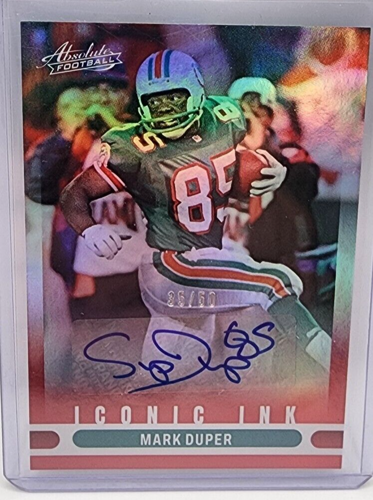 2022 Panini Absolute - Iconic Ink Red #II-MD Mark Duper /50 🔥🔥 | eBay