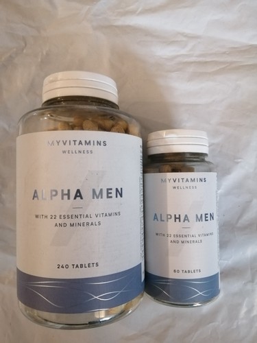 Myprotein - Alpha Men 240 + 60 tabs dates longues | eBay