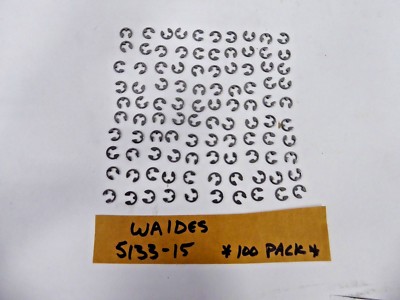 Waldes type 5133-15 Snap Ring Retaining Ring (Pack of 100) | eBay