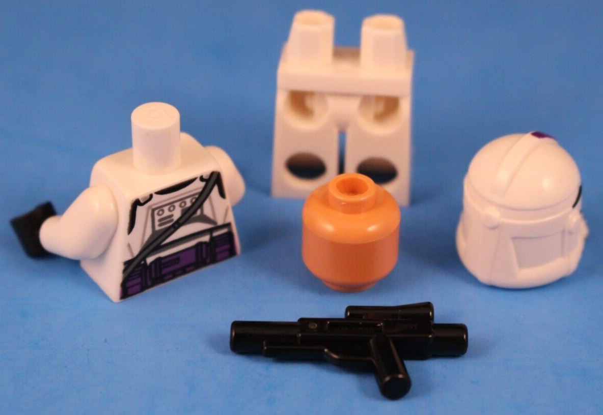 LEGO® STAR WARS 75342 Purple Clone Trooper 187th Legion Minifigure 100% ...