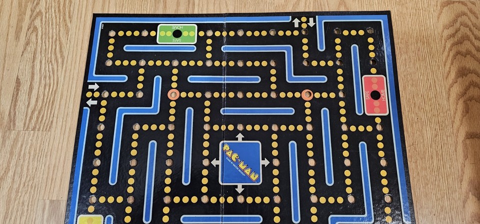 1980's Milton Bradley PAC MAN Board Game REPLACEMENT PART-Gameboard | eBay