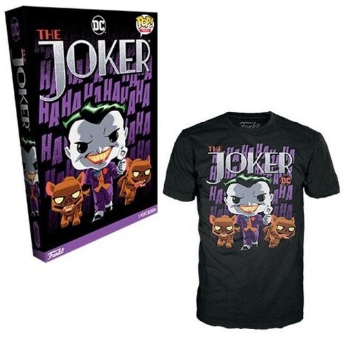 The Joker - DC Comics Boxed Funko Pop! Tees [Size-XL] 889698638746| eBay