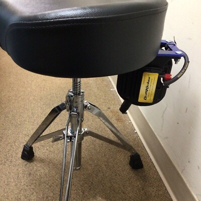 Ludwig Pro Saddle Drum Throne With Buttkicker Concert | eBay