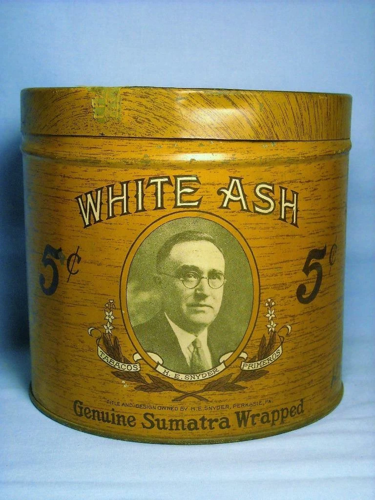 Ash Vintage Tin Cans