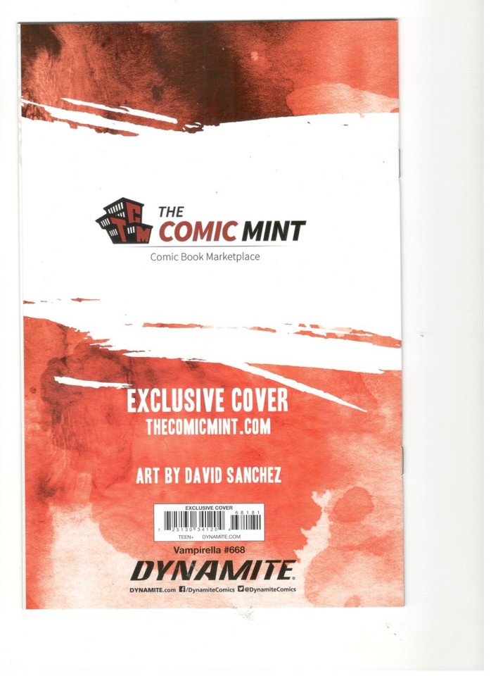 Vampirella #668 David Sanchez C2E2 2024 Virgin Variant Ltd 200 | eBay UK