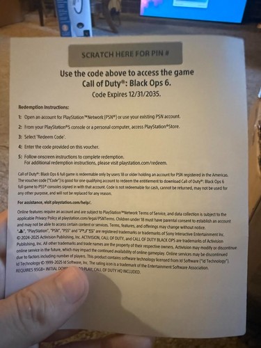 Call Of Duty Black Ops 6 PS5 Digital Code | eBay