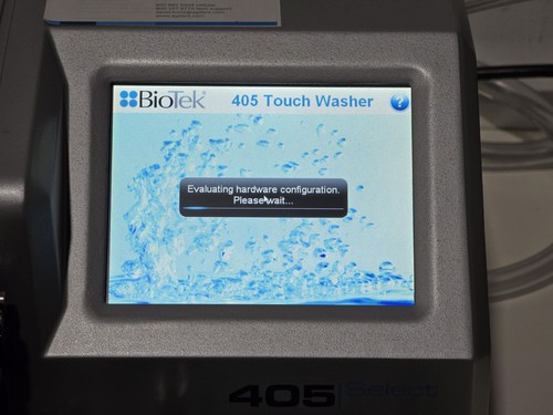 BioTek 405 Touch Screen 405TSUVS Microplate Washer with Vacuum Pump 2 ...