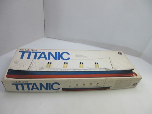 Entex The late great TITANIC 1/350th Scale Model Kit | eBay