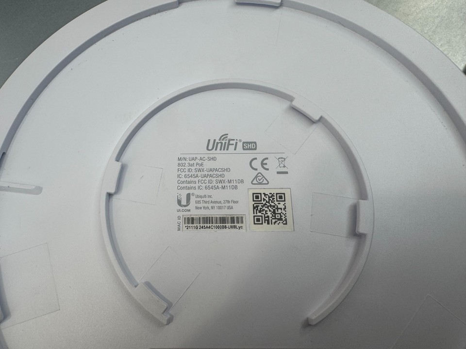 Ubiquiti Networks Unifi UAP-AC-SHD Super High Density 802.11ac WiFi 5 ...